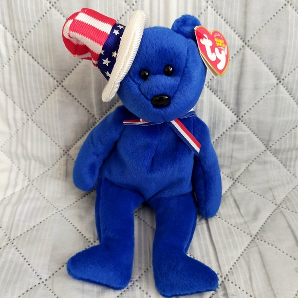 Timeless Toys | Toys | Ty Beanie Babies Sam | Poshmark